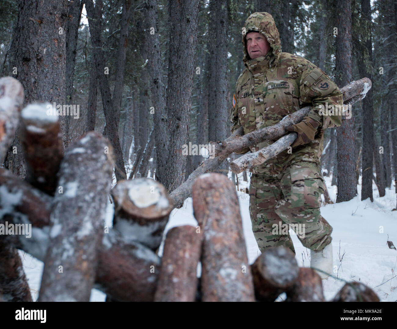 Cold weather orientation course hi-res stock photography and images - Alamy