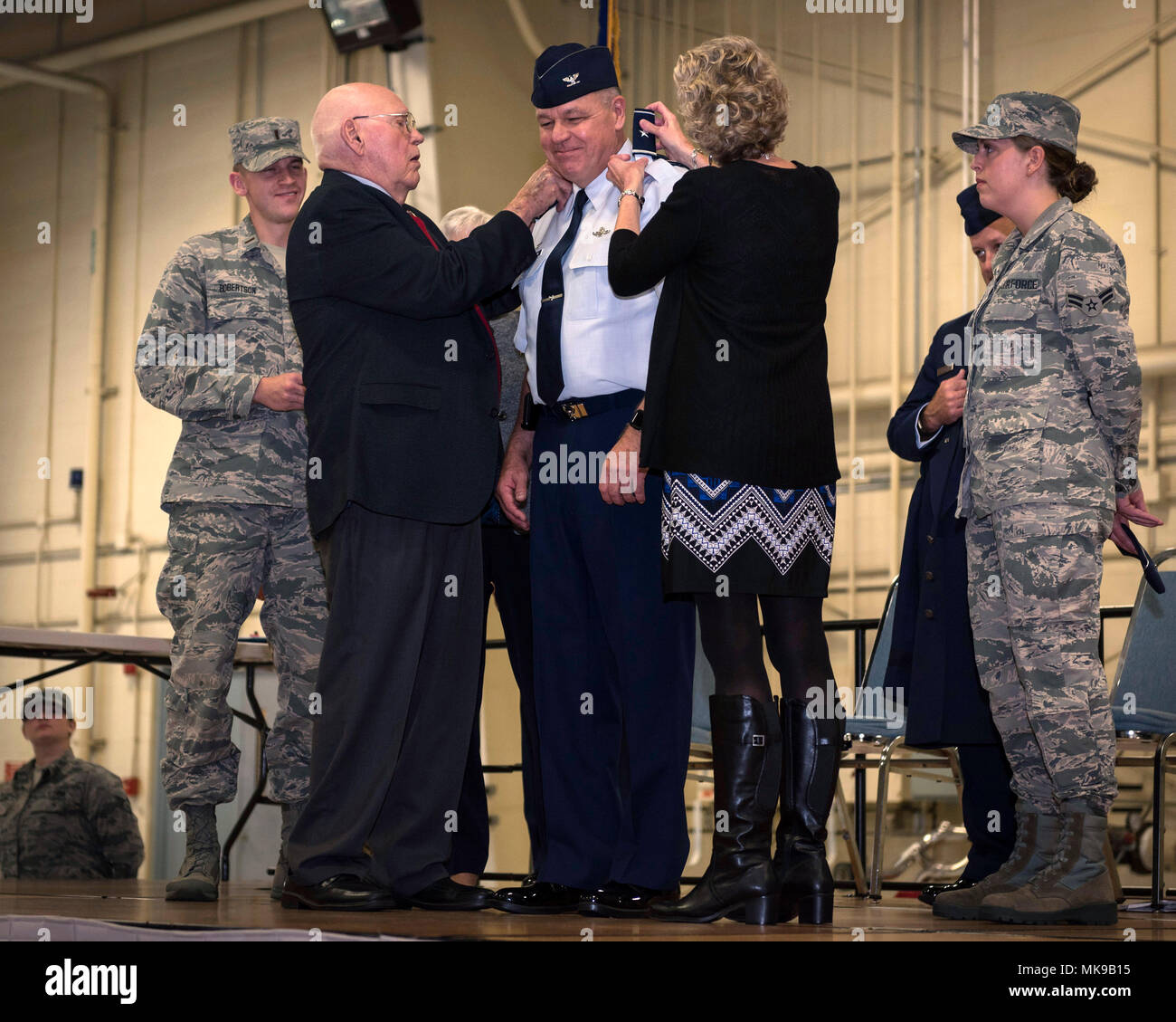 The father and spouse of U.S. Air Force Brig. Gen. William Robertson ...