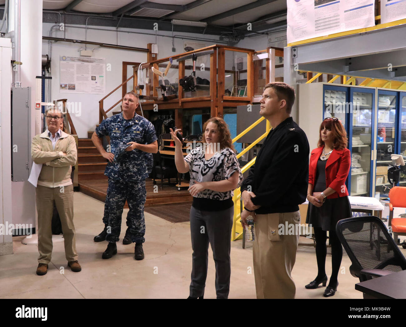 Capt. Brien Dickson, Naval Base Point Loma (NBPL) commanding officer ...
