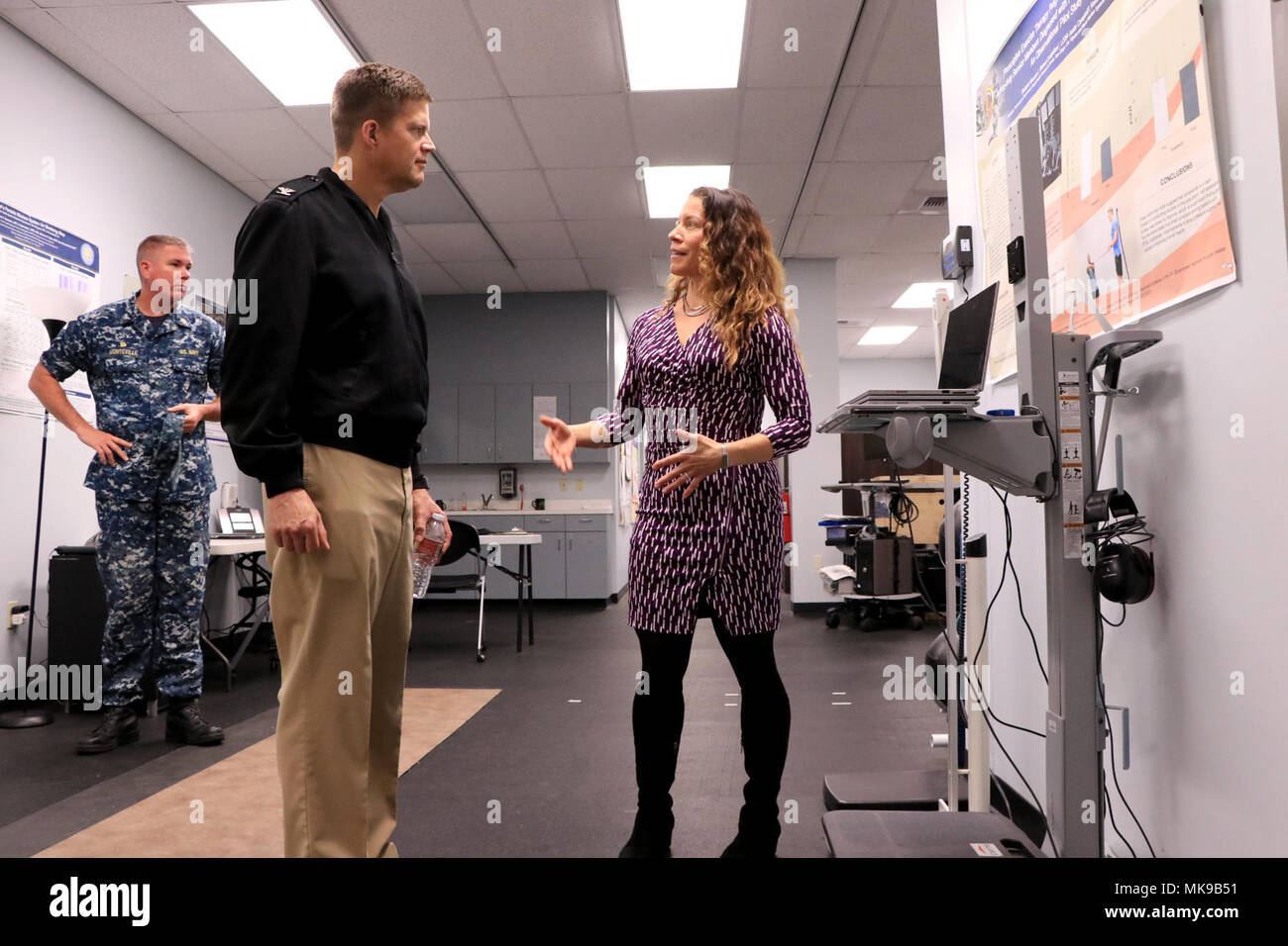 Capt. Brien Dickson, Naval Base Point Loma (NBPL) commanding officer ...