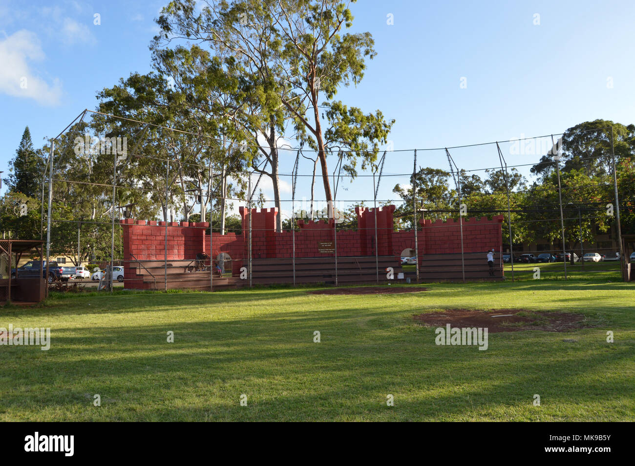 SCHOFIELD BARRACKS — The newly renovated and repainted Engineer Castle ...