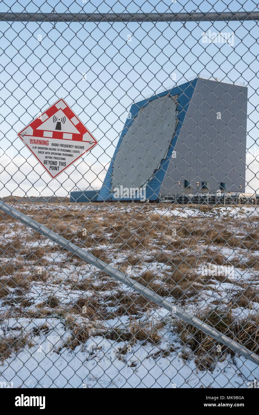 The COBRA DANE radar is a single faced ground-based, L-band phased ...