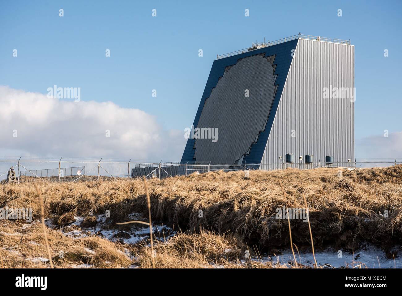 The COBRA DANE radar is a single faced ground-based, L-band phased ...