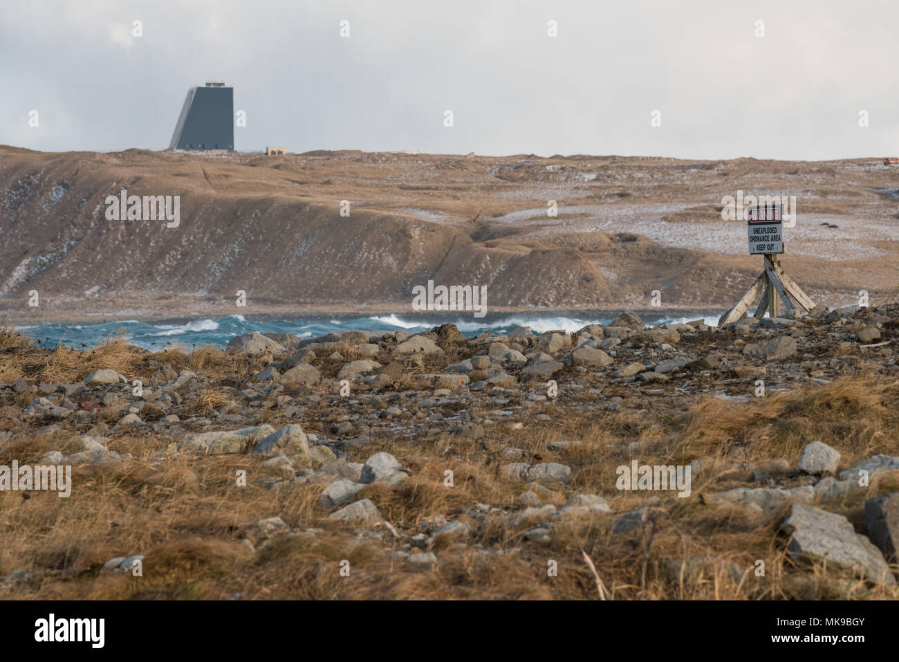 The COBRA DANE radar is a single faced ground-based, L-band phased ...