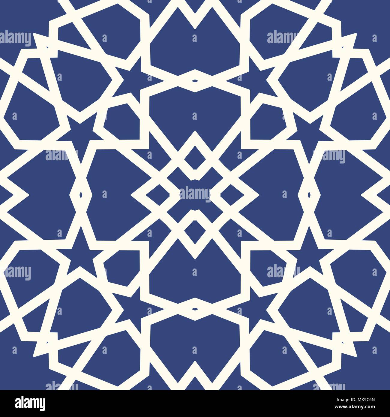 Background with 3d seamless pattern in Islamic Stock Vector Image & Art ...