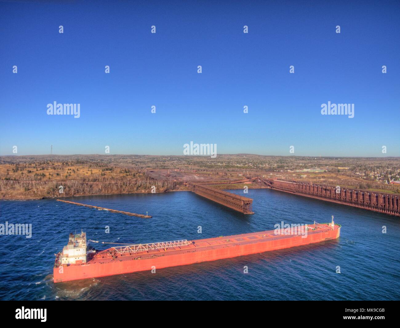 Two Harbors is a community on the North Shore of Lake Superior in ...