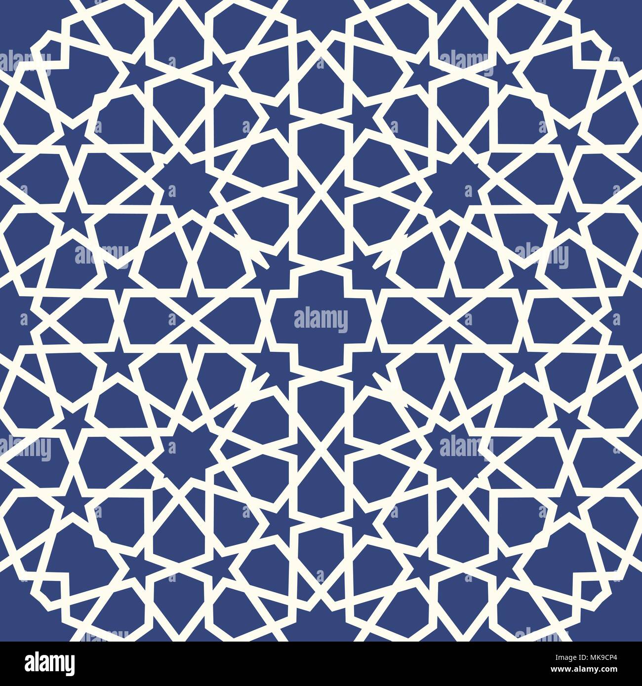 Background with 3d seamless pattern in Islamic Stock Vector Image & Art ...