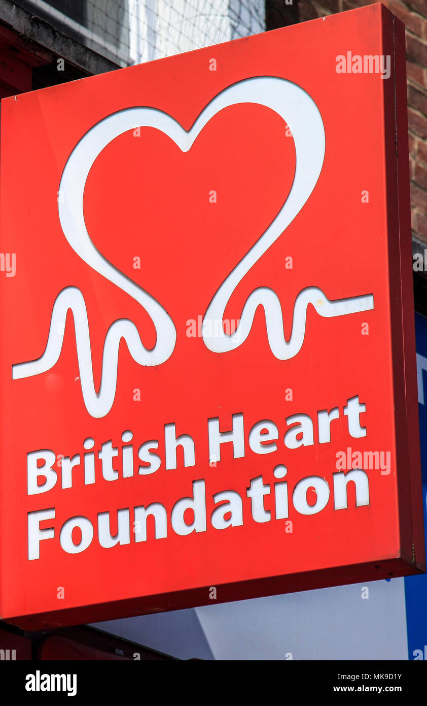 British heart foundation logo hi-res stock photography and images - Alamy