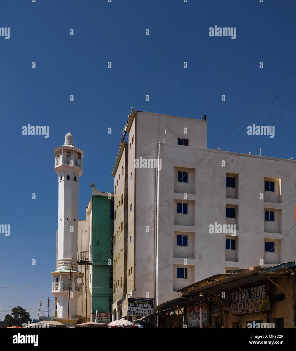 Mosque in Hargeisa biggest city of Somaliland - 11.01.2016 Somalia ...
