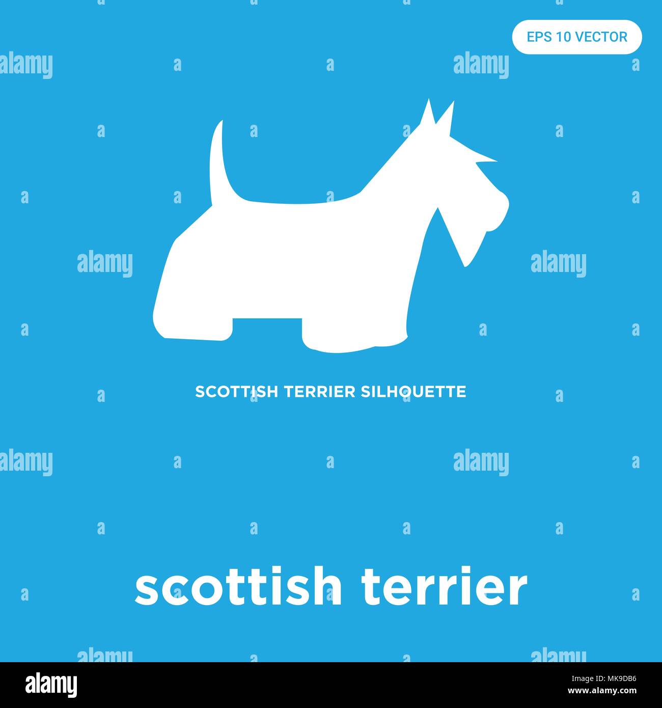 Scotty dog sign hi-res stock photography and images - Alamy