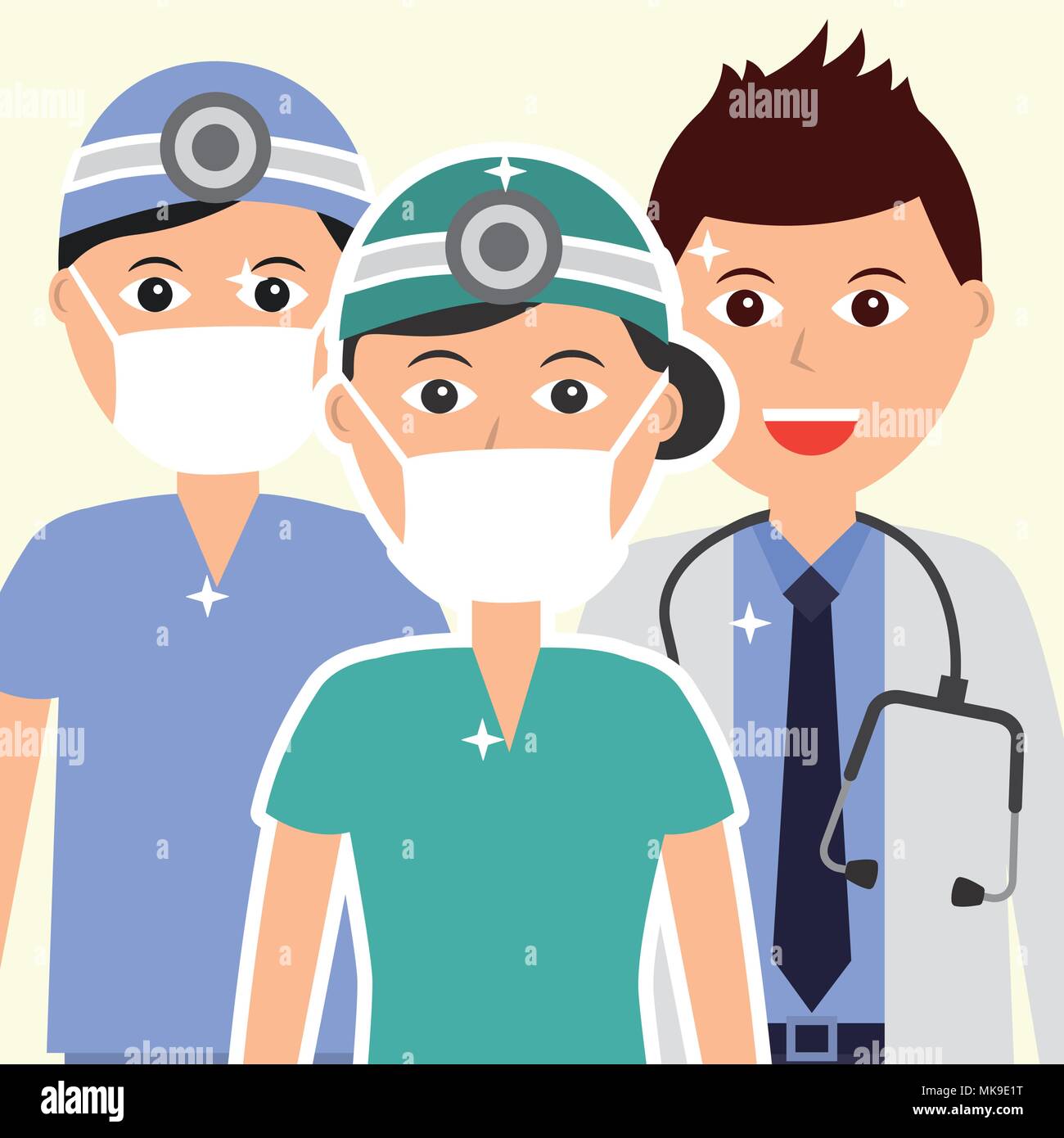 Medical profession Stock Vector Images - Alamy