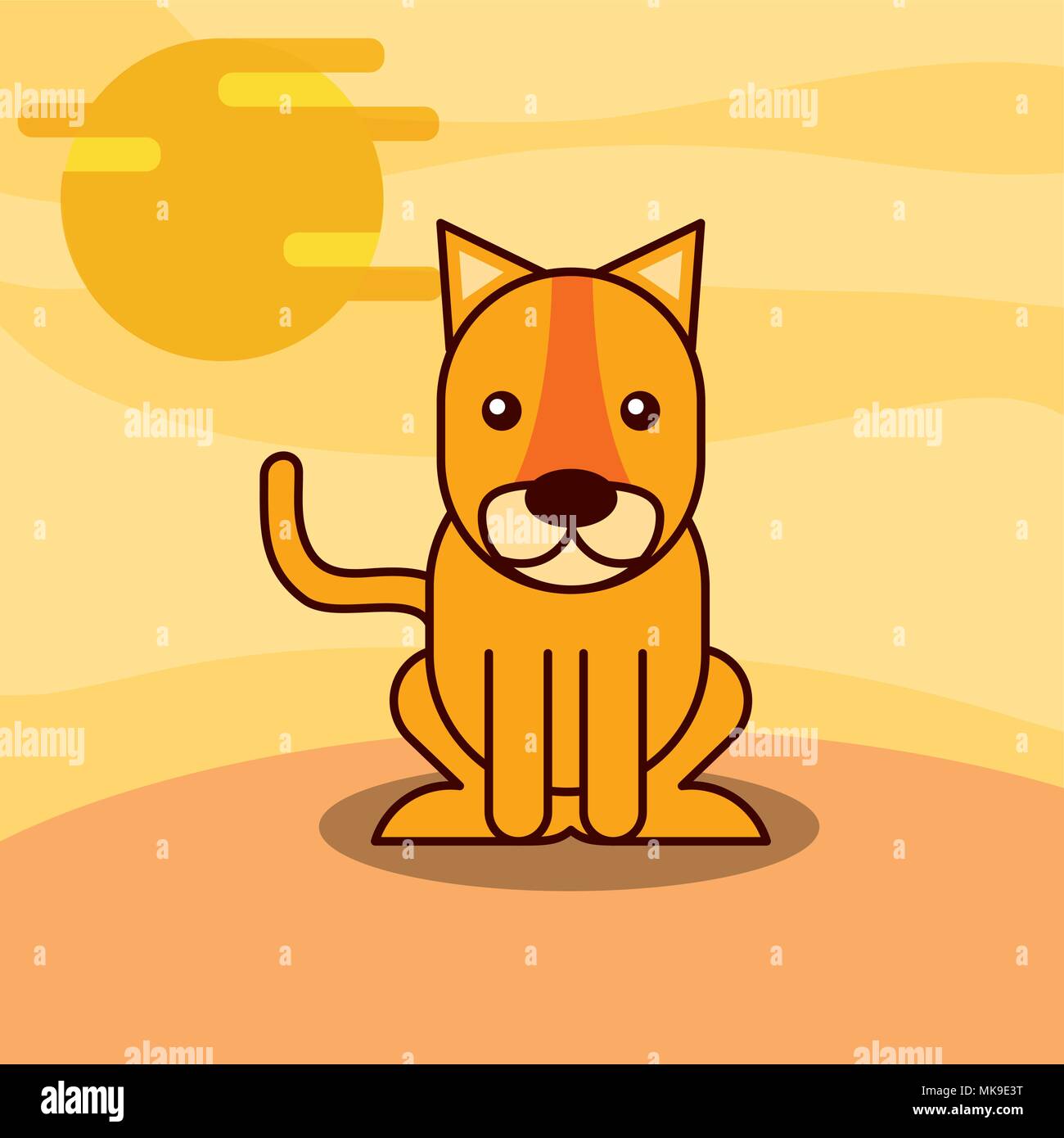 safari animals cartoon Stock Vector Image & Art - Alamy