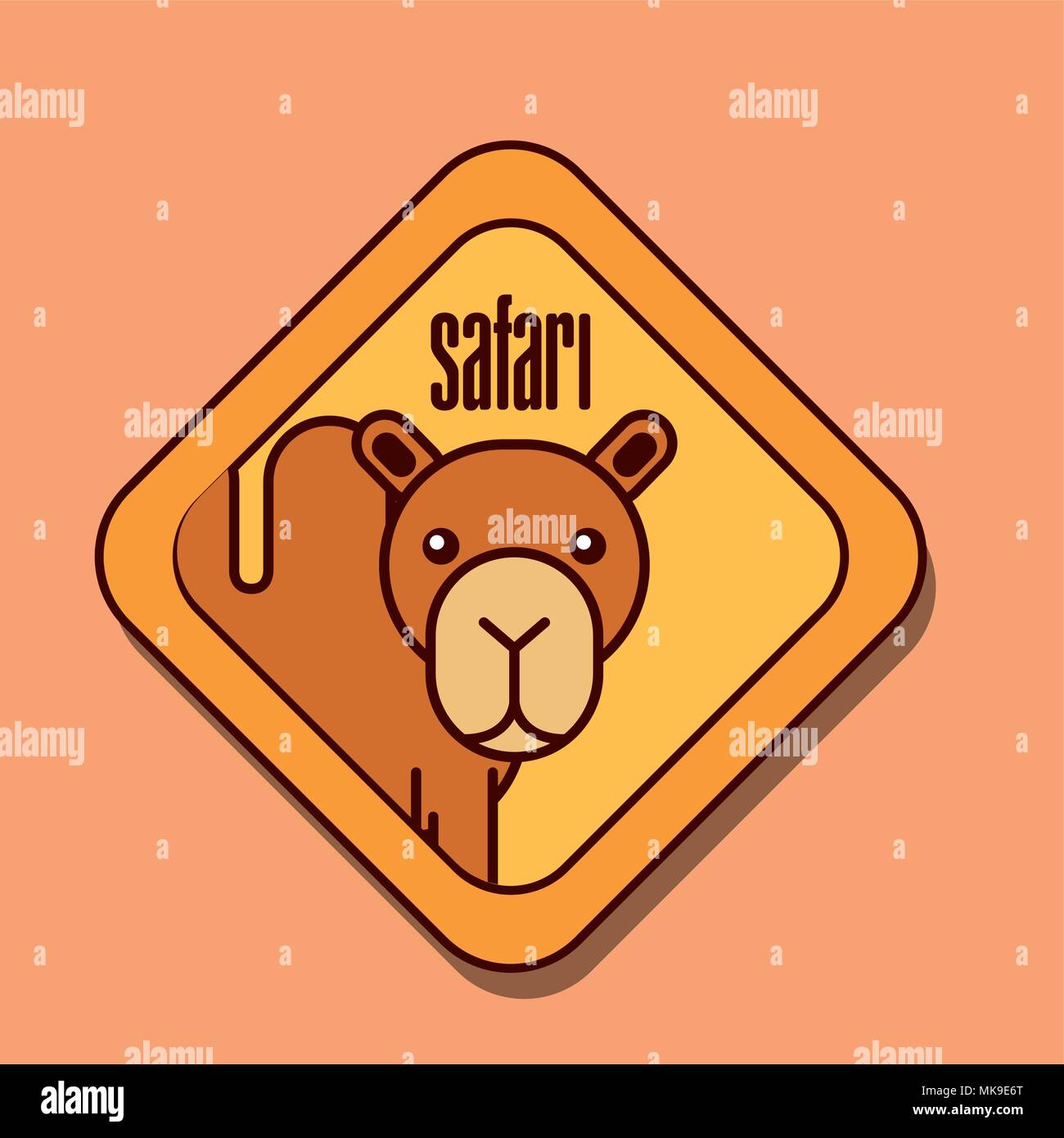 safari animals cartoon Stock Vector Image & Art - Alamy