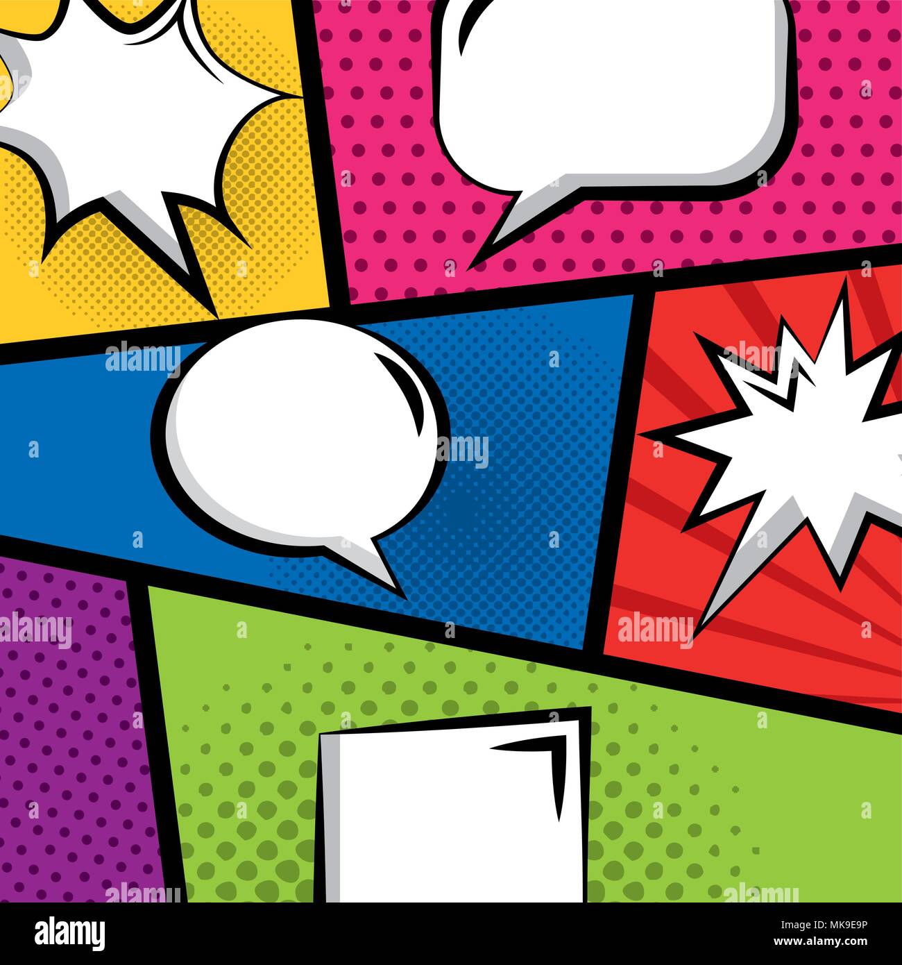 pop art comic Stock Vector Image & Art - Alamy