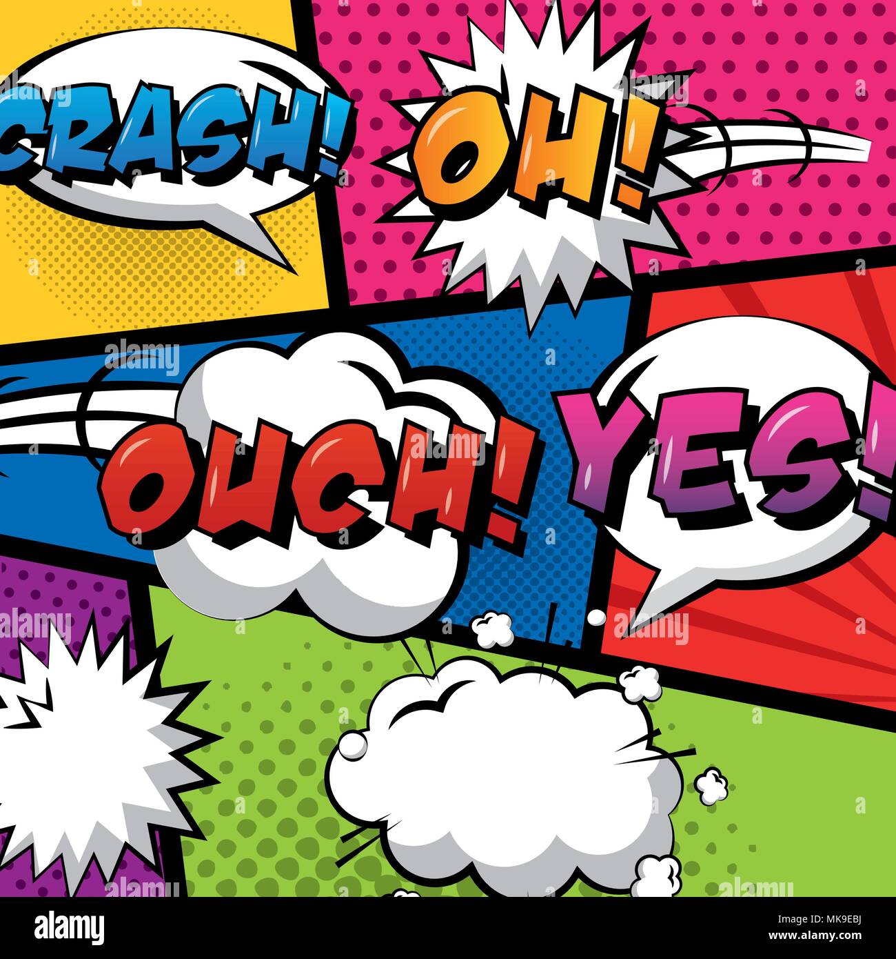 pop art comic Stock Vector Image & Art - Alamy