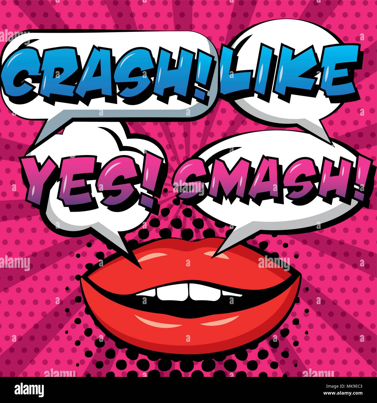 pop art comic Stock Vector Image & Art - Alamy