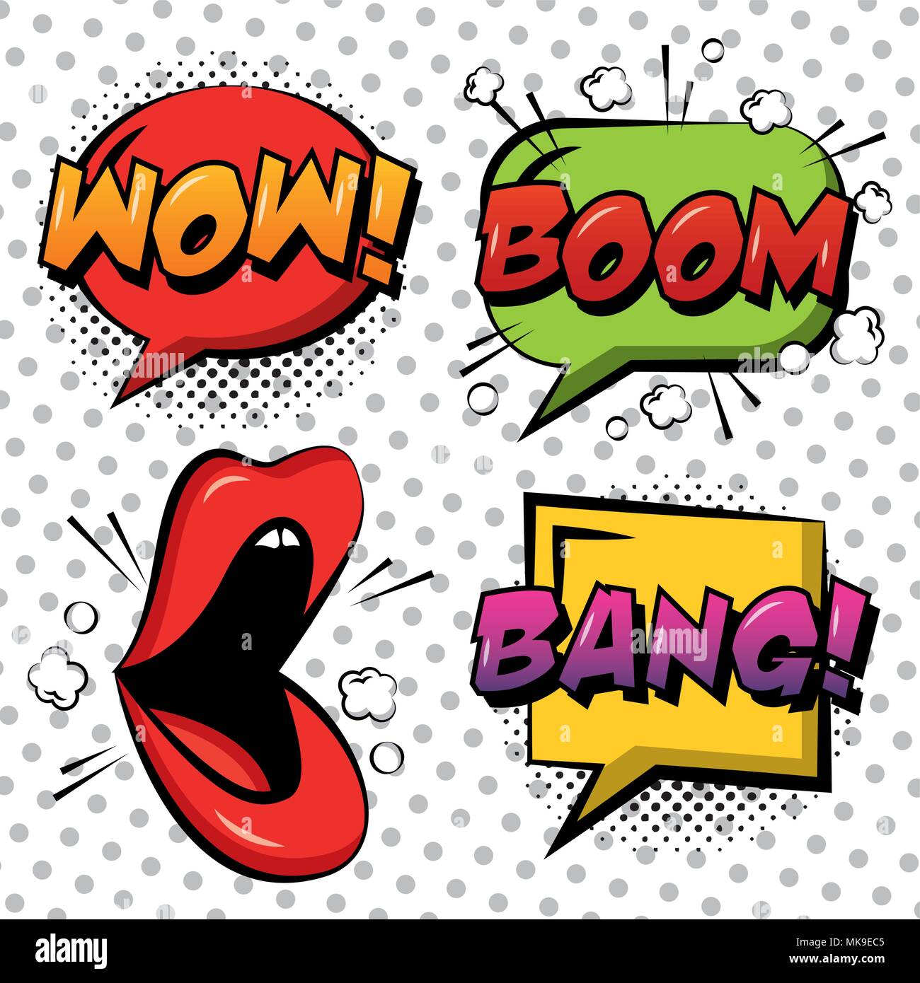 pop art comic Stock Vector Image & Art - Alamy