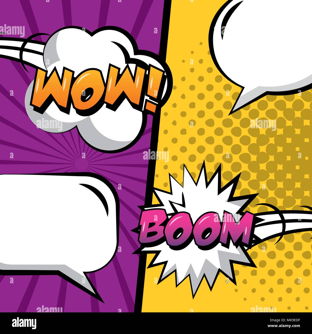 pop art comic Stock Vector Image & Art - Alamy