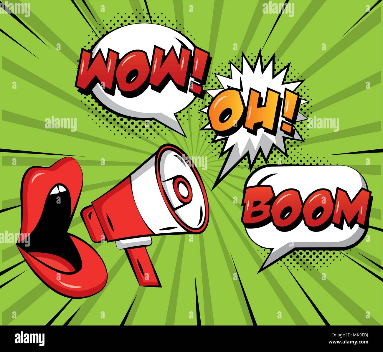 pop art comic Stock Vector Image & Art - Alamy