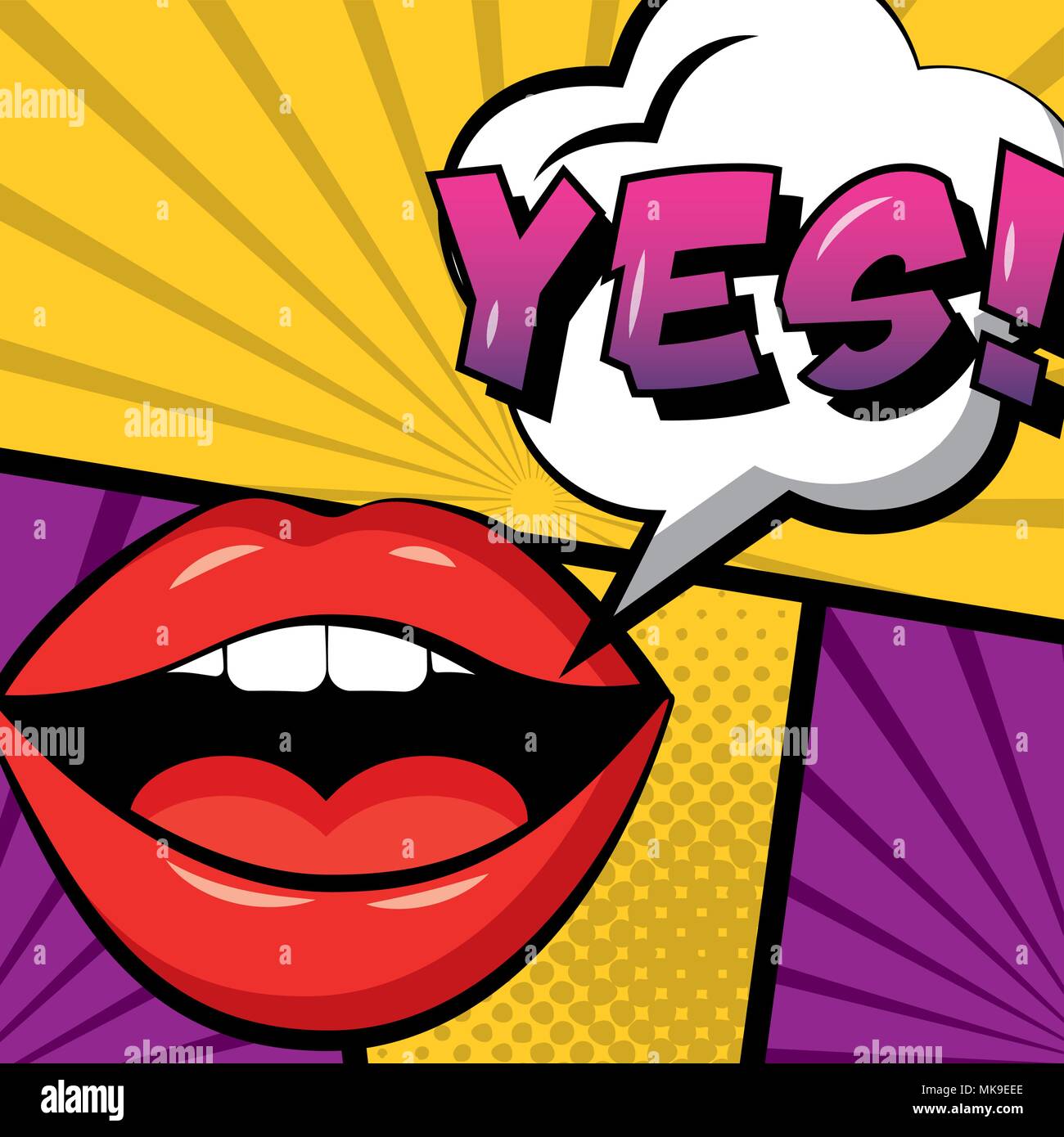 pop art comic Stock Vector Image & Art - Alamy