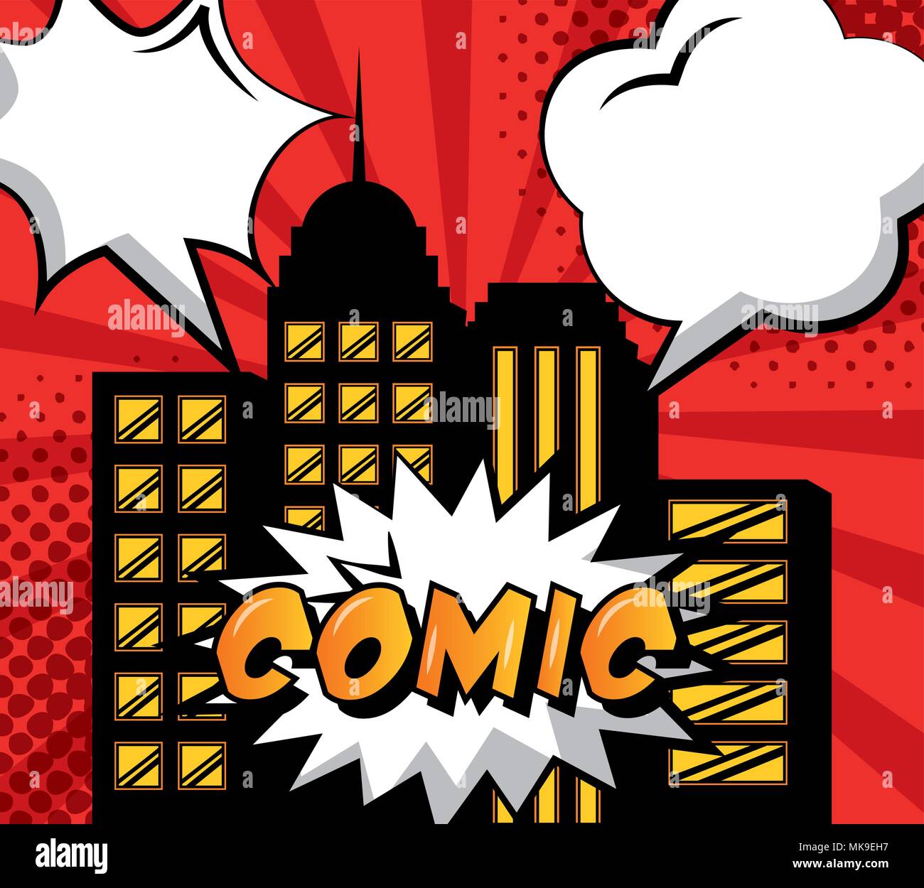 pop art comic Stock Vector Image & Art - Alamy