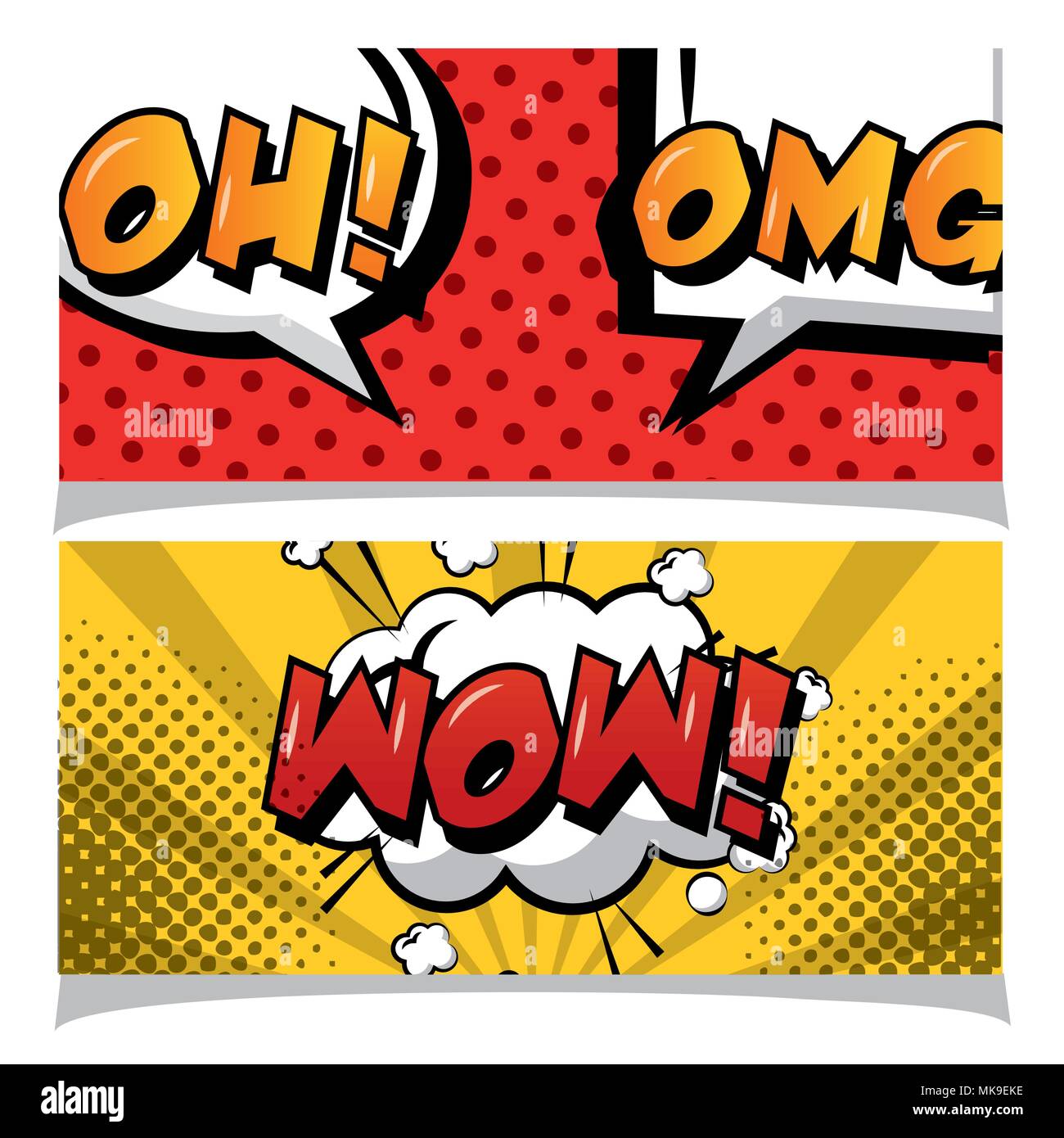 pop art comic Stock Vector Image & Art - Alamy