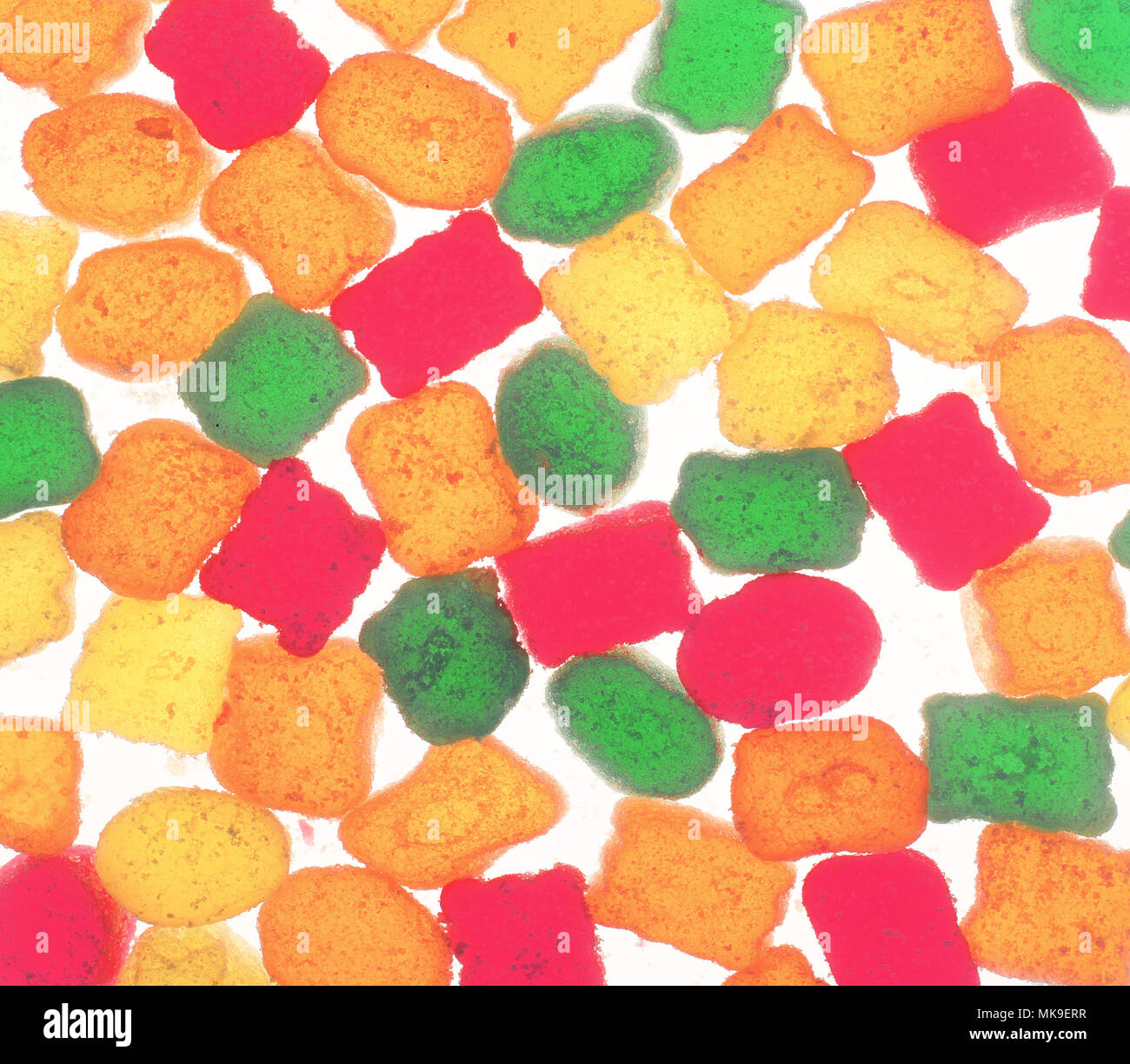 Colorful Fruit Jelly Stock Photo Alamy