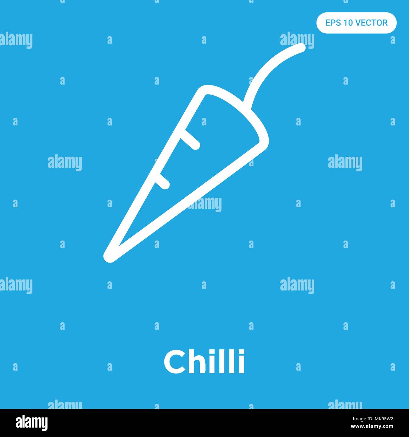 Filled paprika Stock Vector Images - Alamy