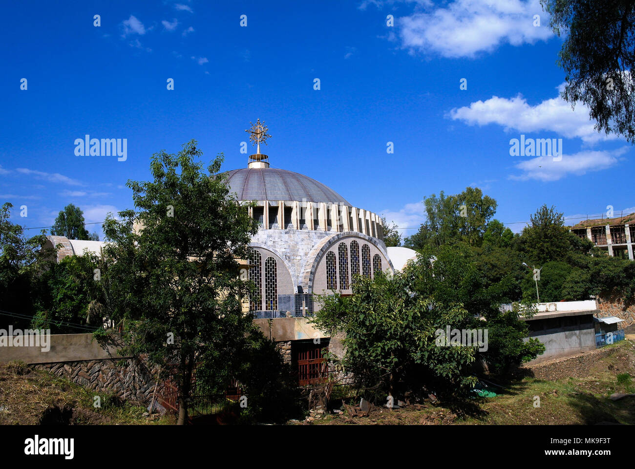 Church of Our Lady Mary of Zion in Axum in Ethiopia Stock Photo - Alamy