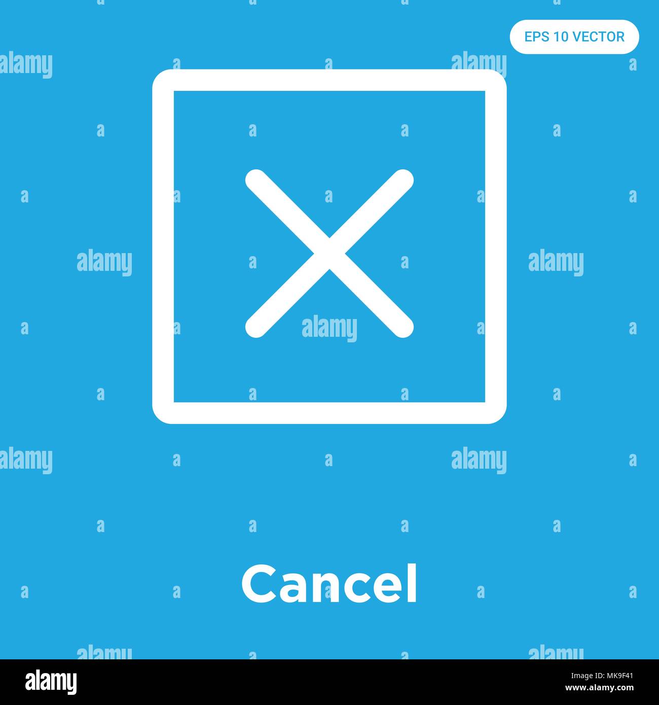 Free cancellation vector vectors hi-res stock photography and images ...
