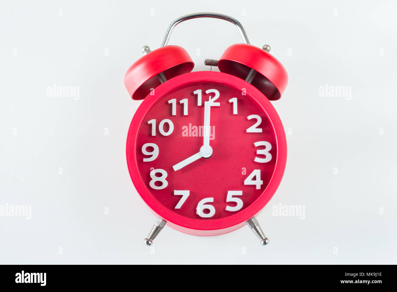Nostalgia red clock hi-res stock photography and images - Alamy