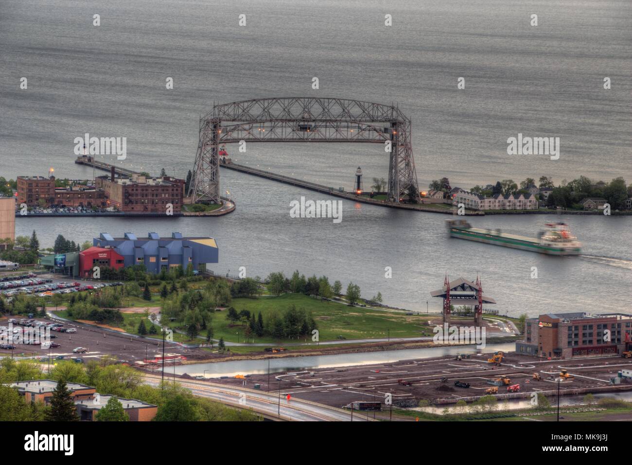 Enger Tower is a tourist destination and scenic view in Duluth ...