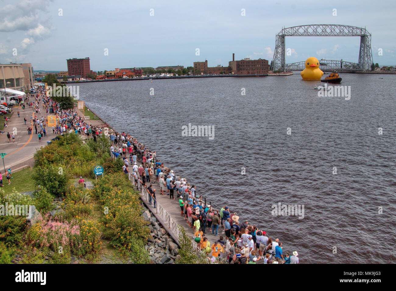 Tall Ships visits Duluth, Minnesota every three Years Stock Photo - Alamy
