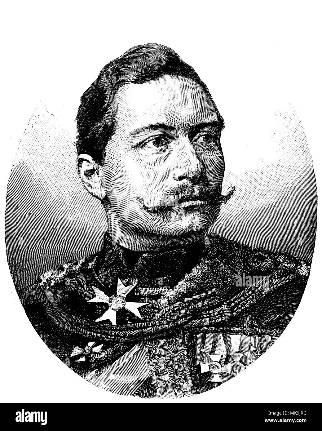 Kaiser Wilhelm II, 1889 Stock Photo - Alamy