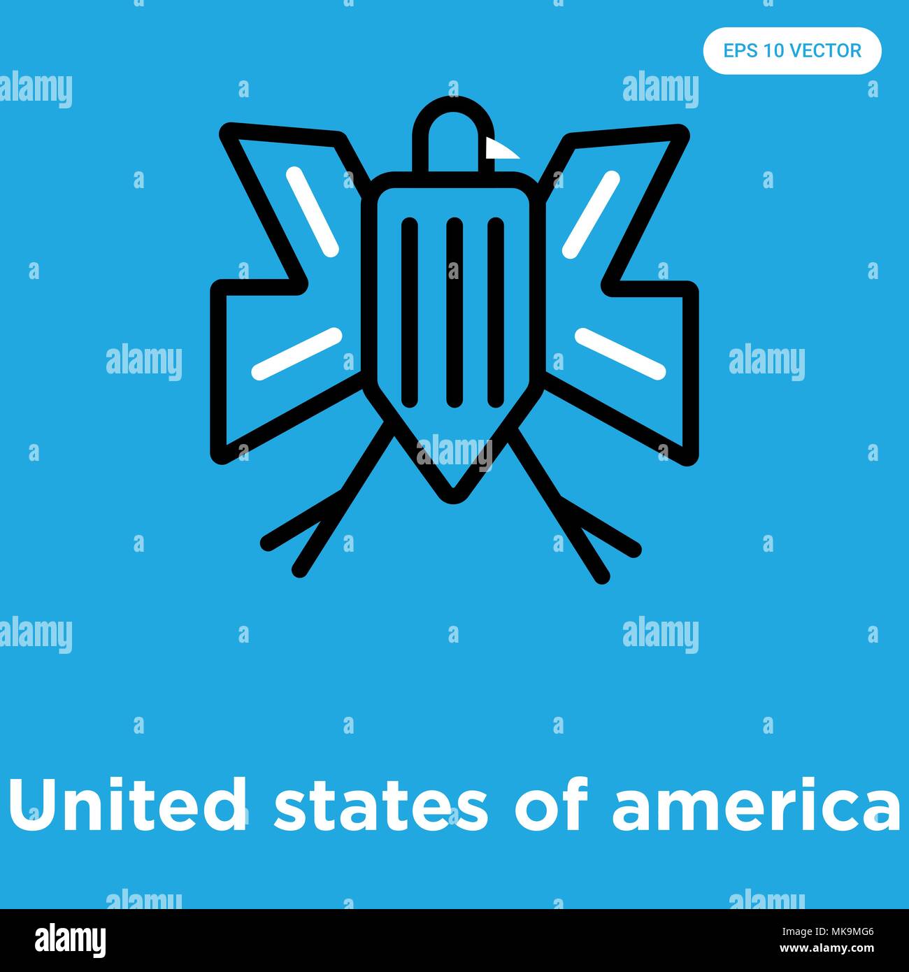 United states flag png Stock Vector Images - Alamy