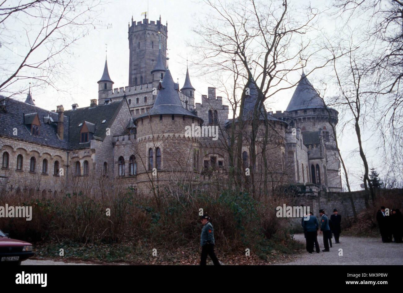 Schloss Marienburg bei Hannover, Familiensitz der Welfen, Deutschland ...