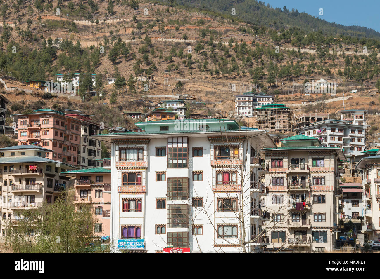 Thimphu bhutan street hi-res stock photography and images - Alamy
