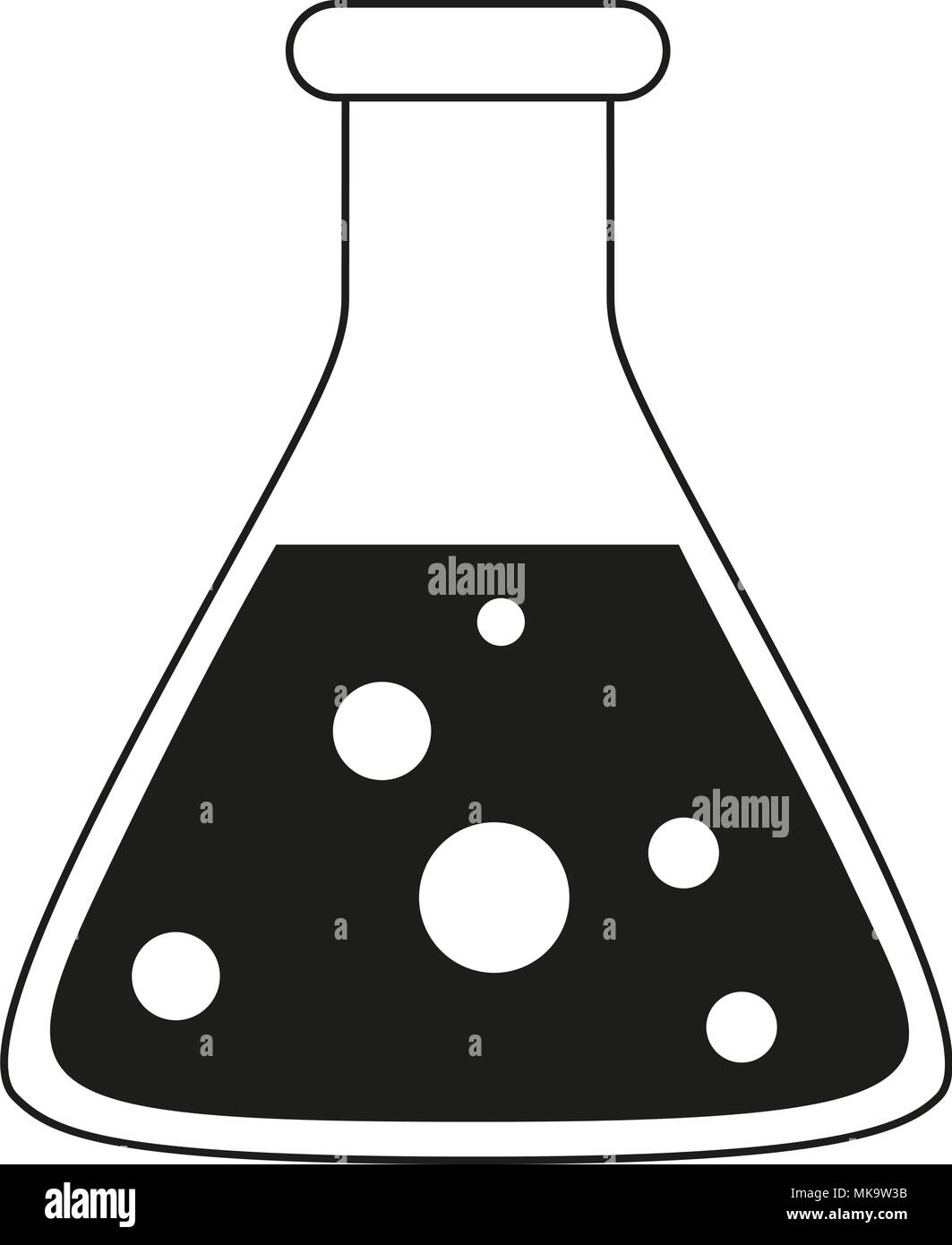 Test Tube Silhouette