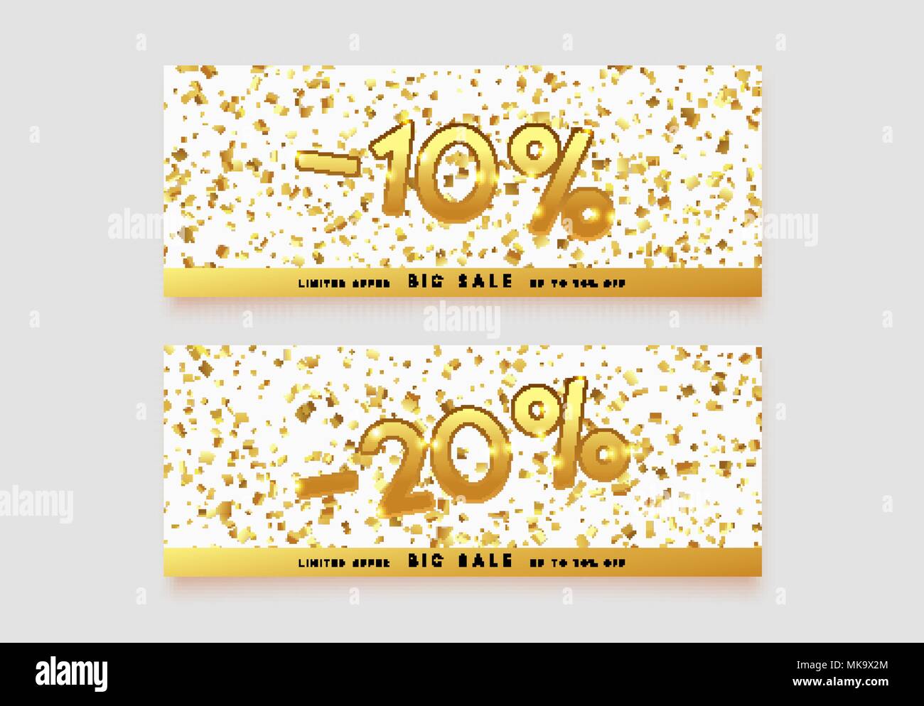 Gold offer tag hi-res stock photography and images - Alamy
