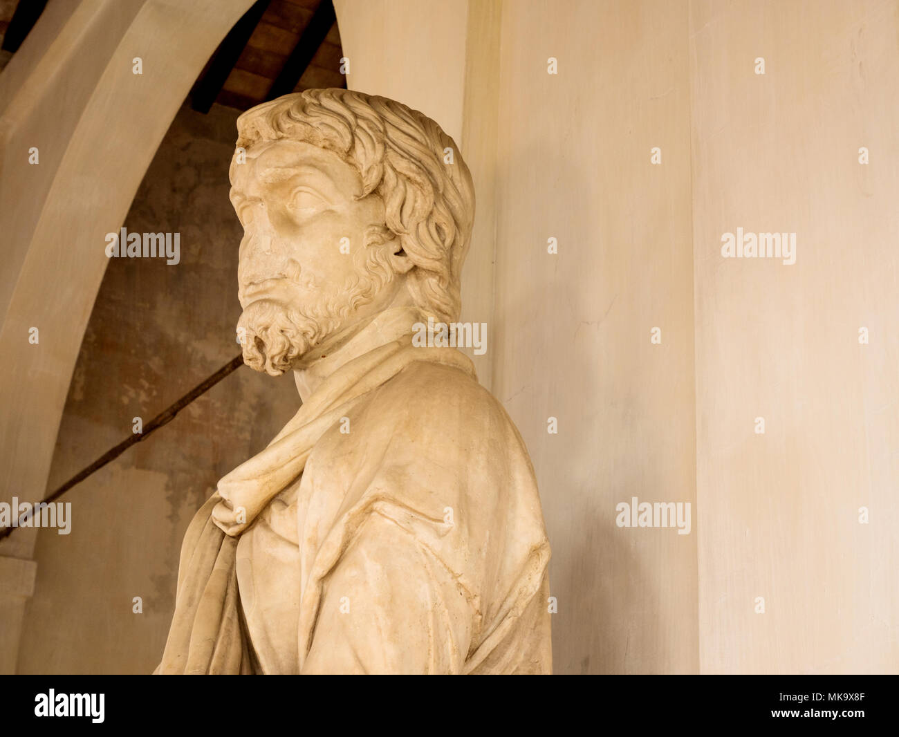ancient busts of Roman emperors, ancient Rome Italy Stock Photo - Alamy