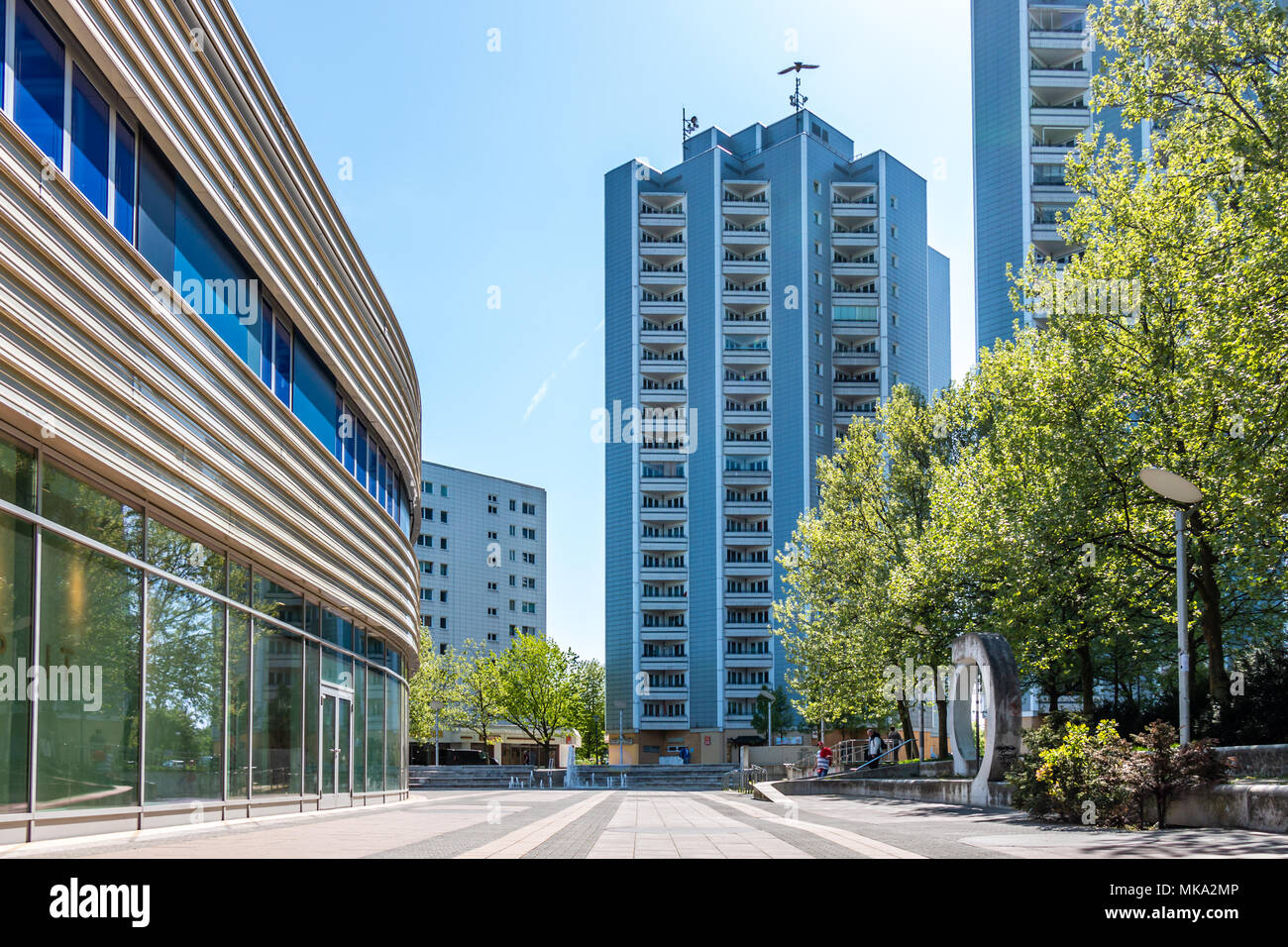 Residential building in Berlin Marzahn, Germany Stock Photo - Alamy
