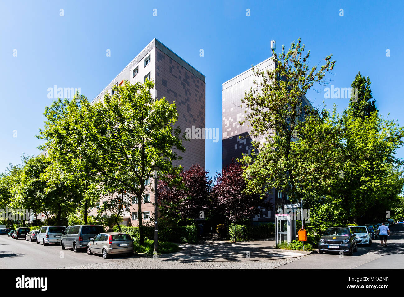Residential building in Berlin Marzahn, Germany Stock Photo - Alamy
