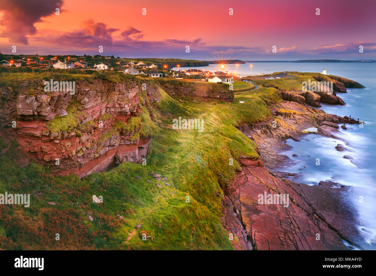 Ballymacaw Cove Bridge Stock Photo - Alamy