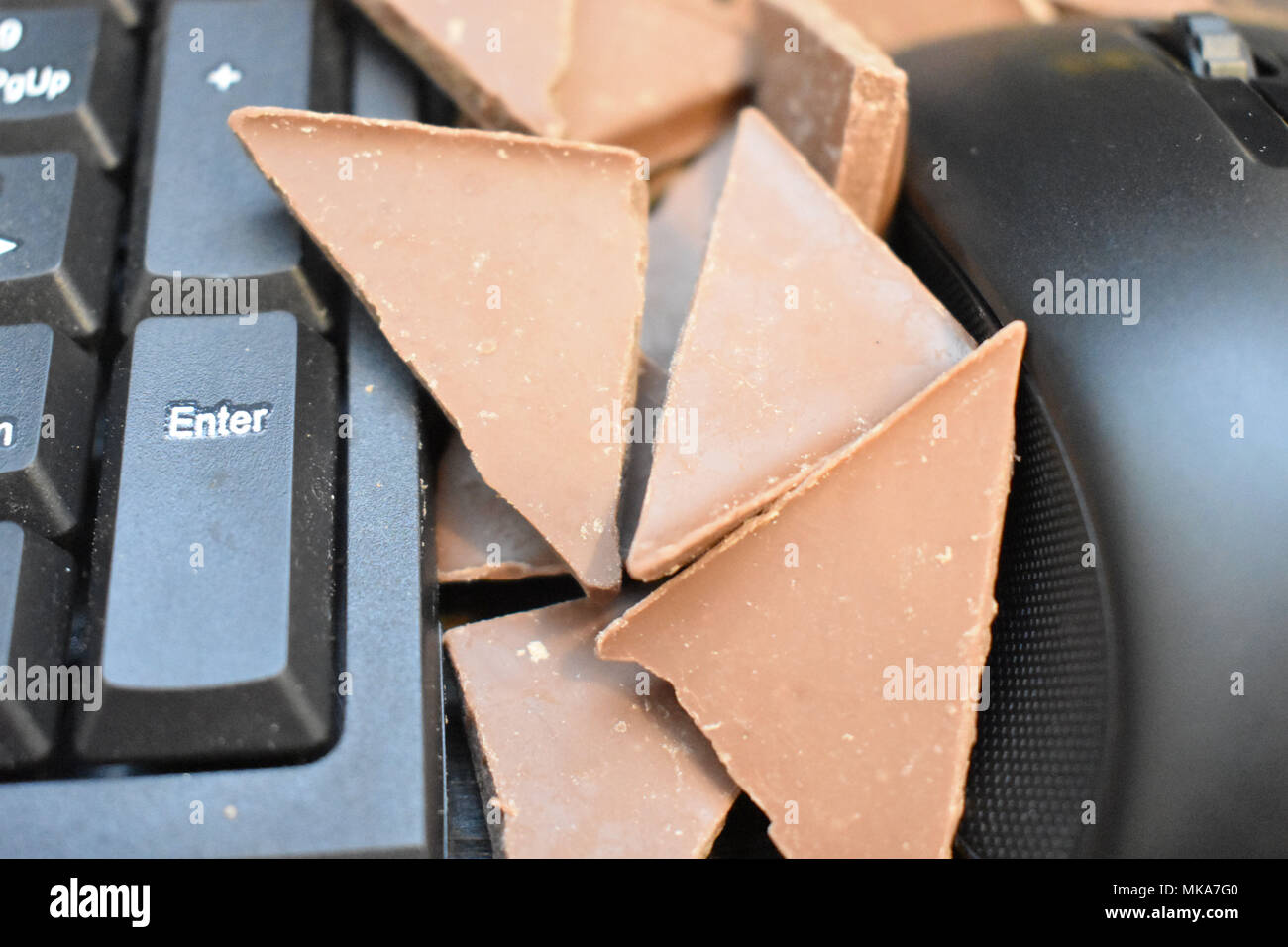 Chocolate computer mouse hi-res stock photography and images - Alamy