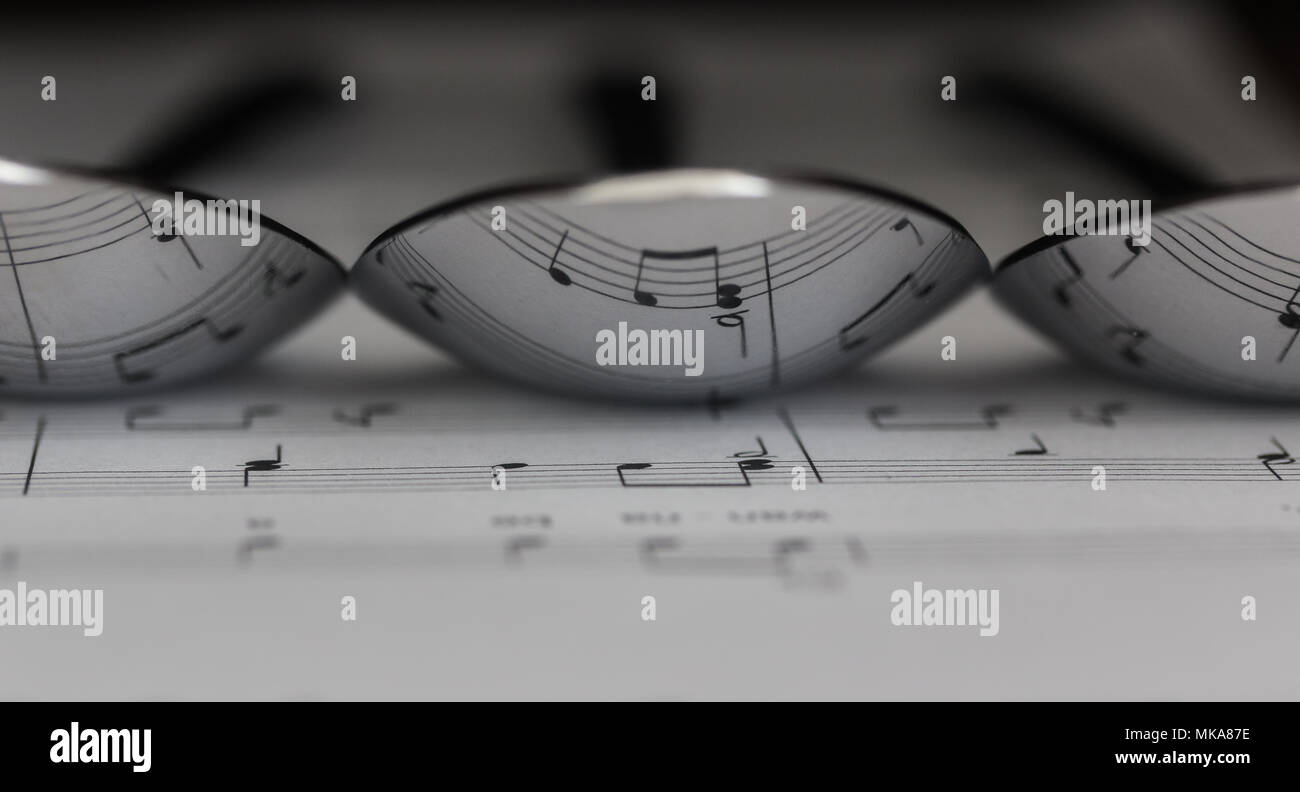 Spoons and music notes hi-res stock photography and images - Alamy