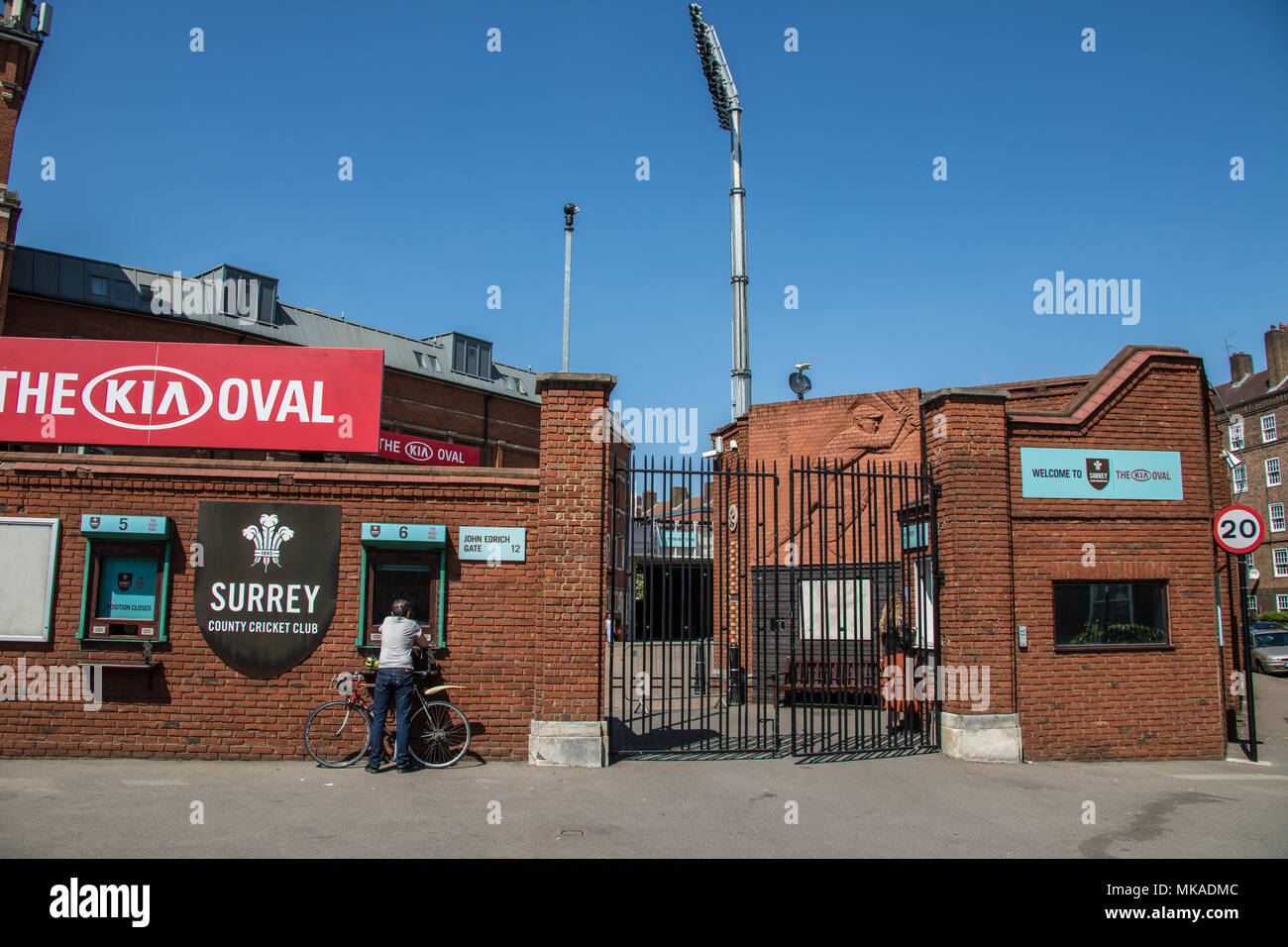 John edrich gate hi-res stock photography and images - Alamy