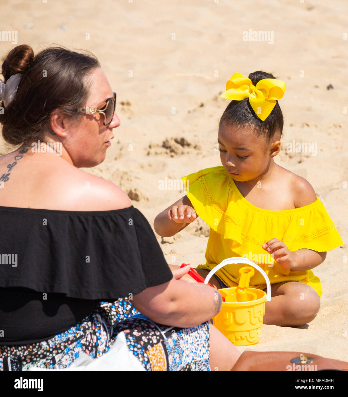 Seaton Carew, County Durham, England, UK. 7th May, 2018. Weather ...