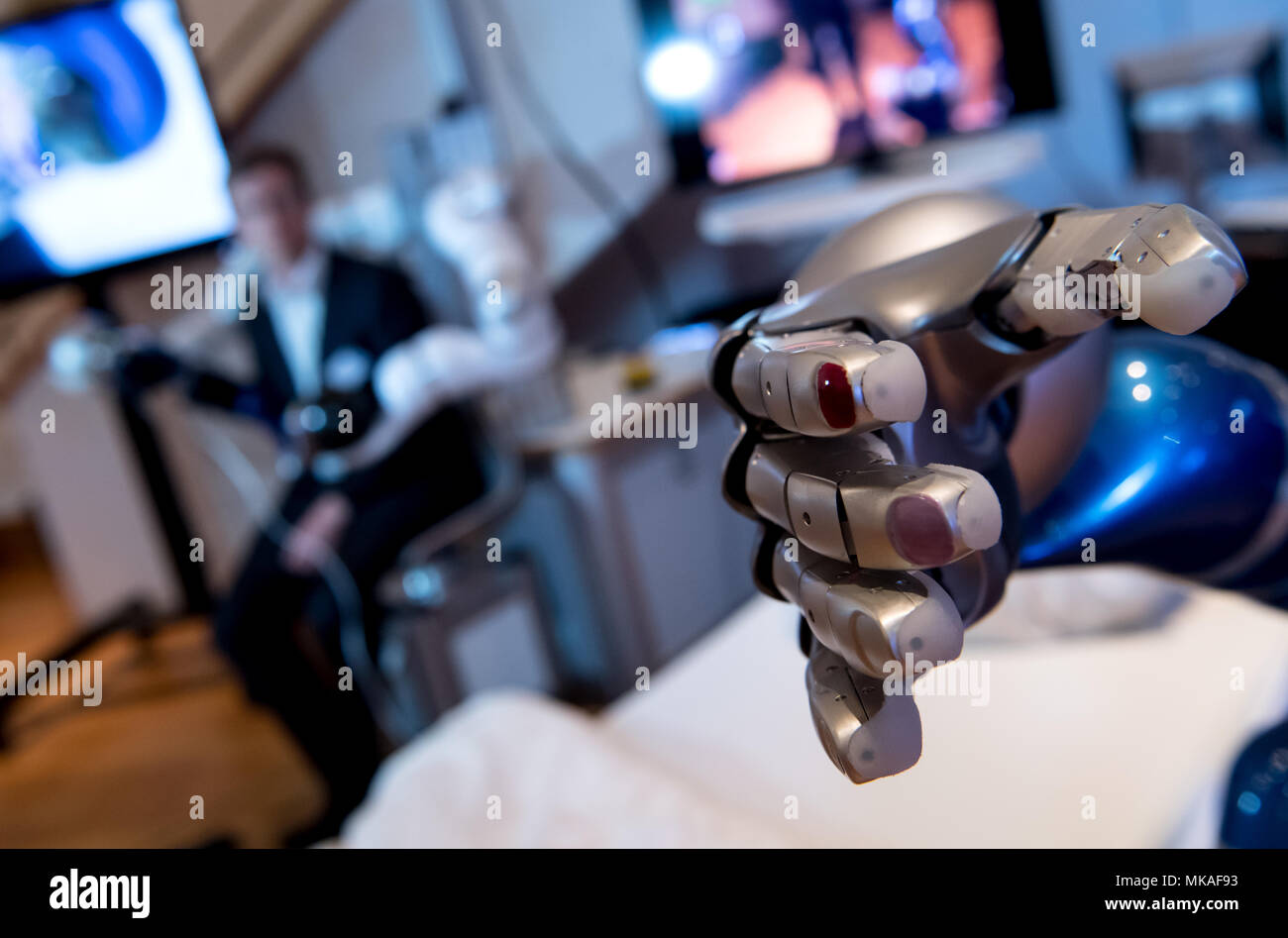 German caritas robot hi-res stock photography and images - Alamy