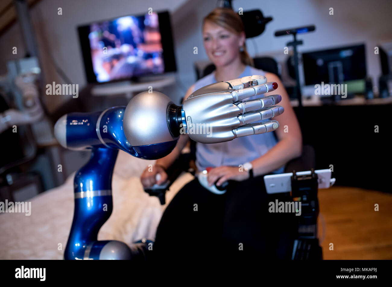 German caritas robot hi-res stock photography and images - Alamy