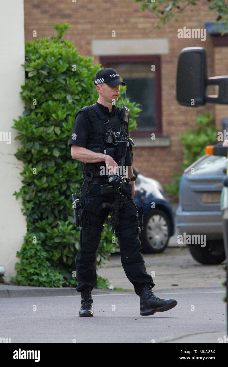 Oxford,UK 7th May 2018 Police incident in Oxford, EnglandCredit: Pete ...